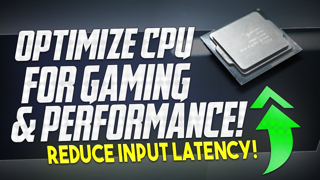 🔧 How To OPTIMIZE Your CPU/Processor For Gaming & Performance in 2022 ... 🔧 How To OPTIMIZE Your CPU/Processor For Gaming & Performance in 2022 ...